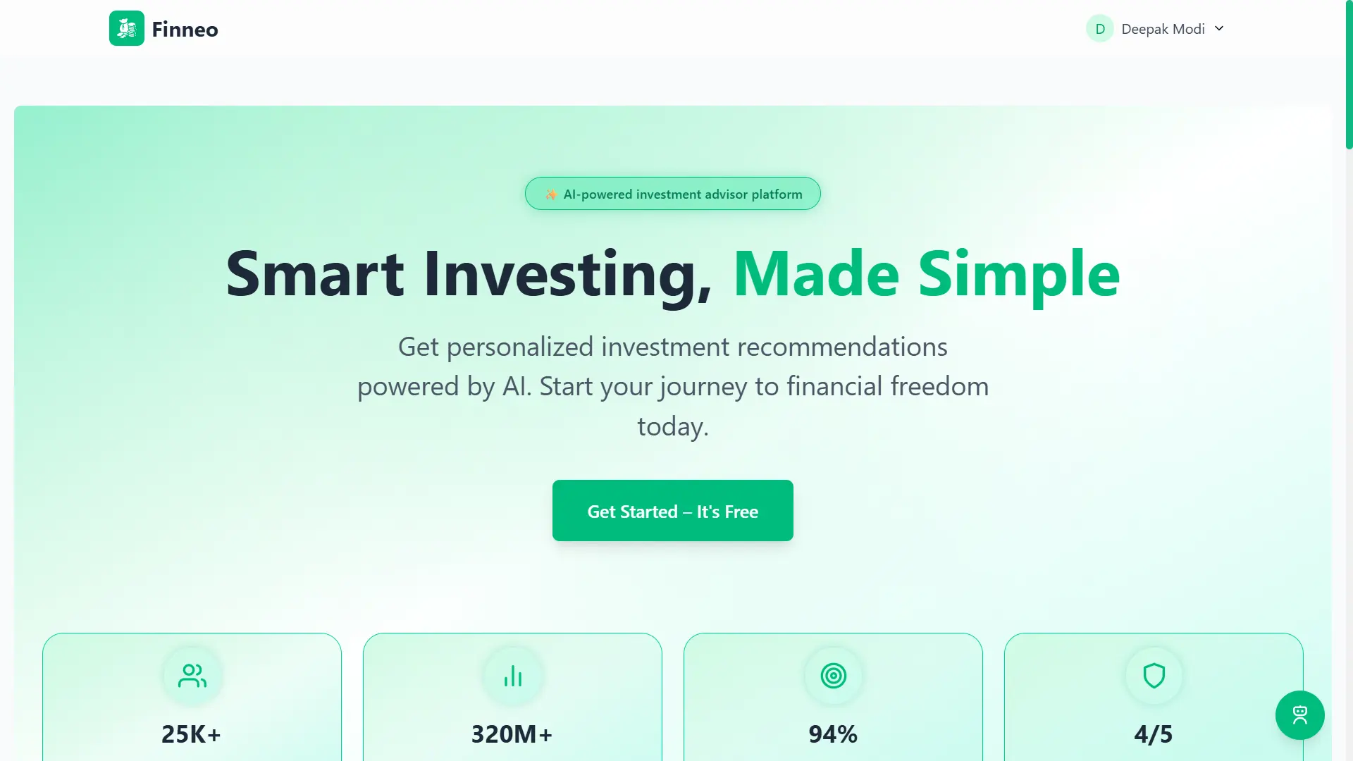 Deepak Modi - Portfolio